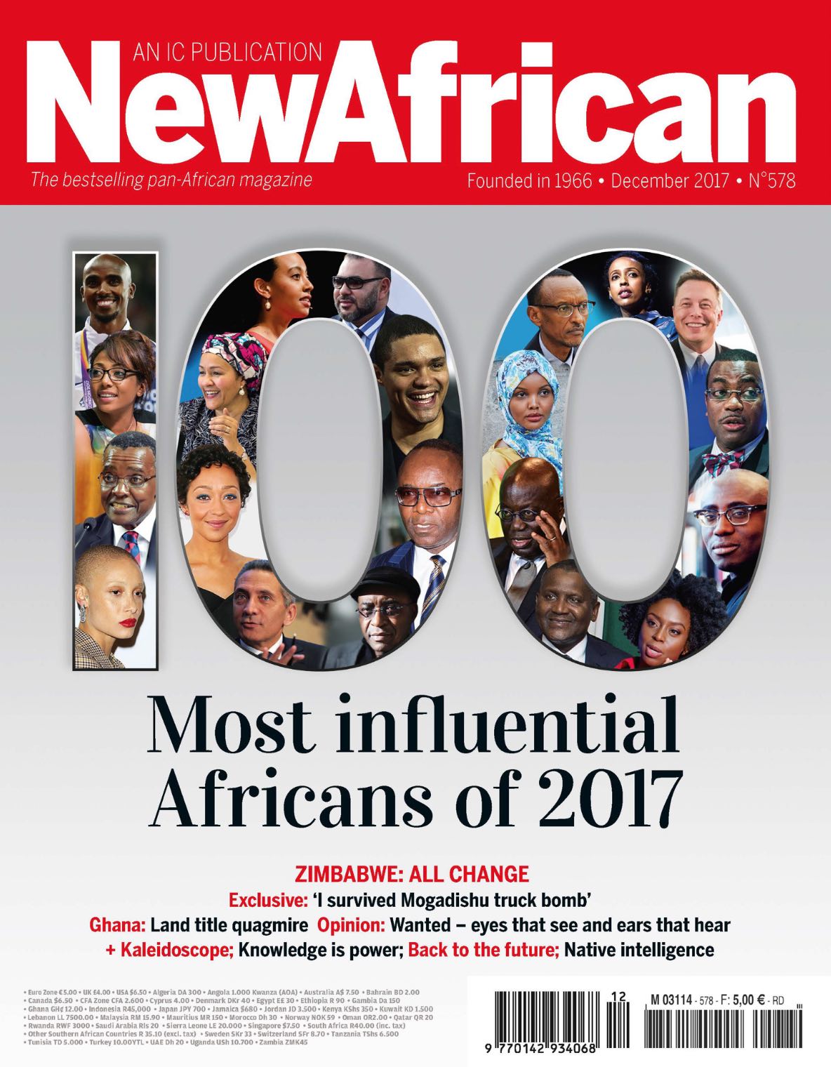 The 100 most influential Africans of 2017 - TalkMedia Africa