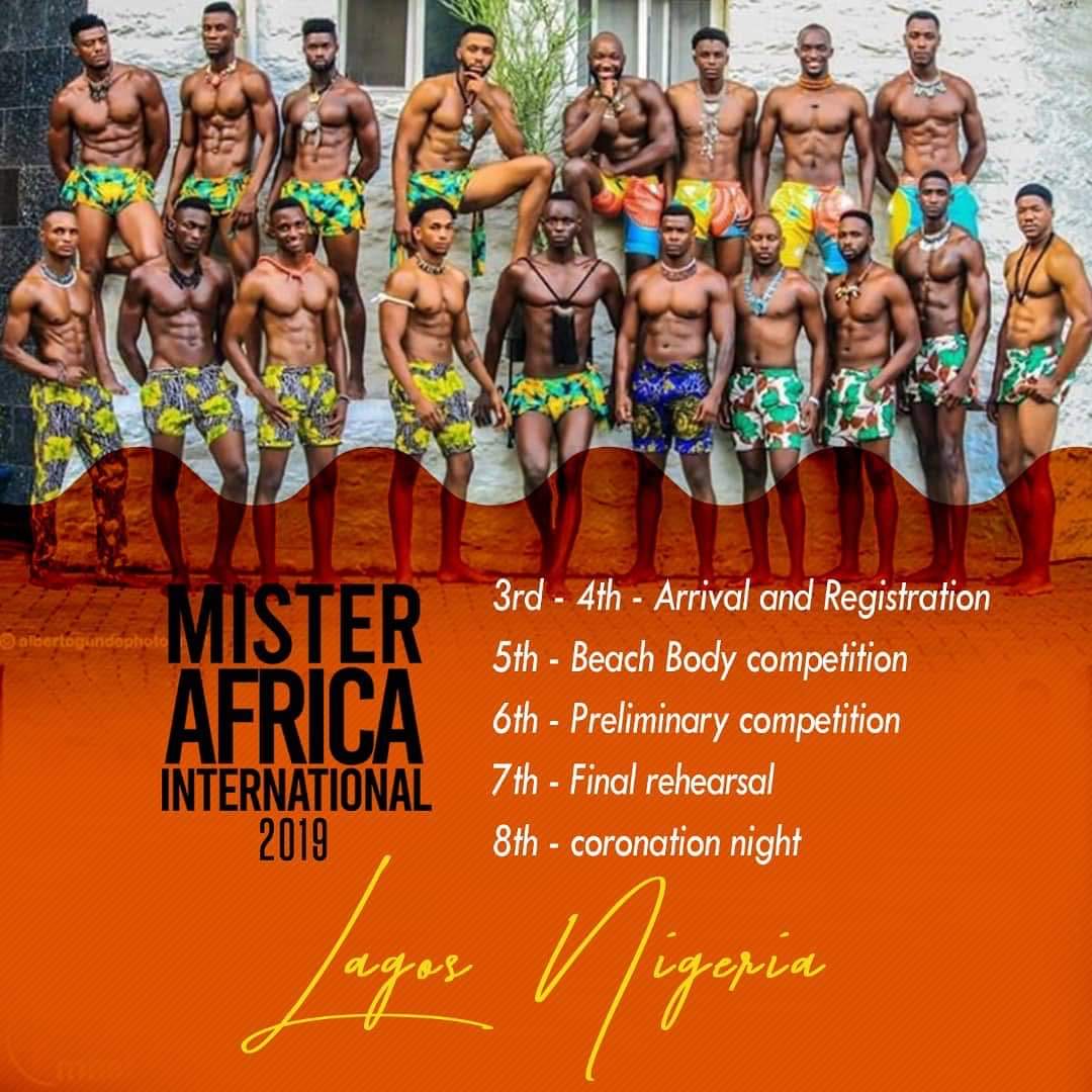 Checkout the first arrival photos of the 2019 Mister Africa ...